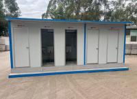 China Containerized Emergency Sanitary Container Removable Toilet Anti Corrosion for sale