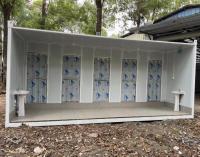 China Containerized Emergency Sanitary Container Removable Toilet Anti Corrosion for sale