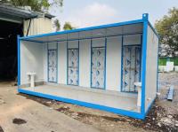 China Containerized Emergency Sanitary Container Removable Toilet Anti Corrosion for sale