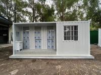 China Containerized Emergency Sanitary Container Removable Toilet Anti Corrosion for sale