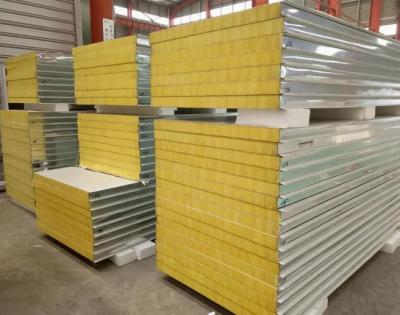 China Sustainable Prefabricated Modular Building With EPS Glass Wool PU Sandwich Panels For Insulation for sale
