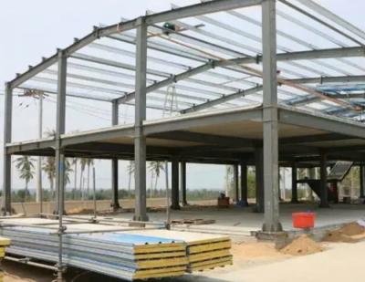 China Prefabricated Steel Structure Workshop Building with High Quality for sale