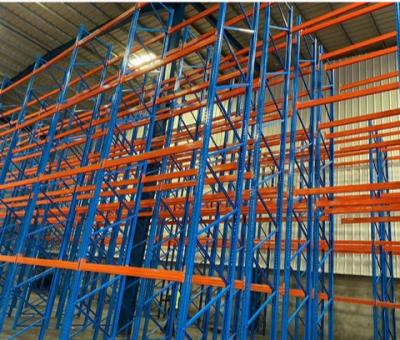 China Industrial Warehouse Storage Heavy Duty Metal Pallet Racking System for sale