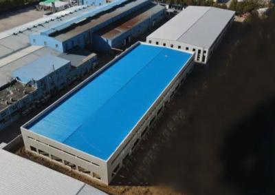 China Hot Dipping Galvanized Metal Frame Prefab Steel Warehouse Seaside Buildings Steel Structure for sale