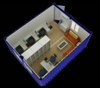 China Weather Resistance Comfort Folding Container Houses Modern Style Q235 Q355 for sale