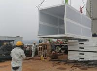 China Weather Resistance Comfort Folding Container Houses Modern Style Q235 Q355 for sale