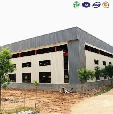 China Water Proofing Prefabricated Light Structural Steel Structure Warehouse/Workshop for Sale for sale