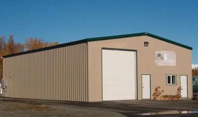 China Multi Scenario Adaptation Prefabricated Light Steel Structure Garage Warehouse Temporary House for sale