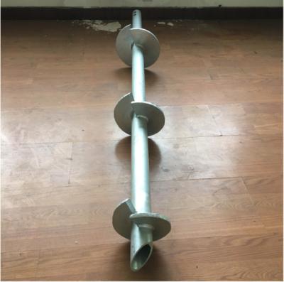 China Screw Piles For Farm Fence Base Supports Ground Mounted for sale