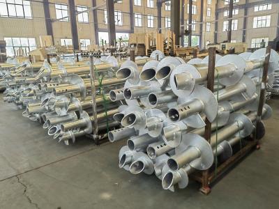 China High quality factory price screw ground pile for garden fence for sale