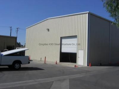 China Prefabricated Light Steel Structure Store Shed Car Park Garage Steel Workshop for sale