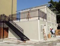 China Prefabricated Combined Portable Low Cost Steel Structure Modular Apartment/Villa/Offices/Dormitory Container for sale