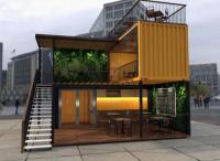 China Designer-Manufacturer Modular Prefab Restaurant  Hotel Container Solutions for sale