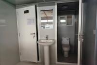 China Containerized Emergency Sanitary Container Removable Toilet Anti Corrosion for sale