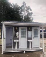 China Containerized Emergency Sanitary Container Removable Toilet Anti Corrosion for sale