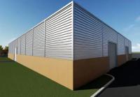 China Steel PEB Steel Warehouse Q235 Q345 With Fast Assembly Design Build Solution for sale