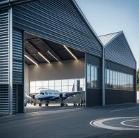 China Pre Engineered ISO Certified Steel Structure Hangar For Commercial Aviation for sale