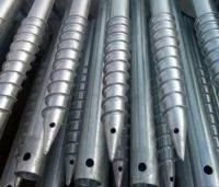 China Hot Dipped Galvanized Ground Screw Pile for Solar Ground Mounting System for sale