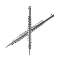 China Galvanized Earth Metal Ground Screw Anchor Helical Soil Anchors Hot Sale for sale