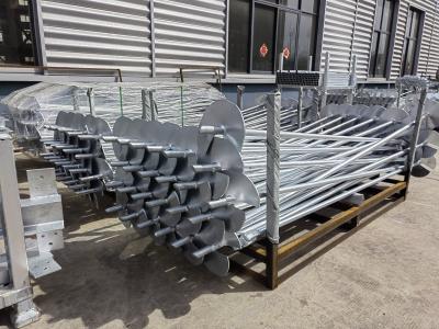 China Prefabricated High Strength Metal Galvanized Steel Round Helical Screw Anchor Bolt for sale
