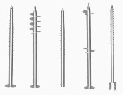 China Screw Piles Anchor Hot DIP Galvanizing HDG Ground Screw Wooden House Foundation Pile for sale