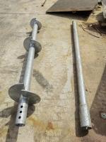 China Solar Mounting System Portable Foundation Round Shaft Helical Spiral Pile Anchor for sale