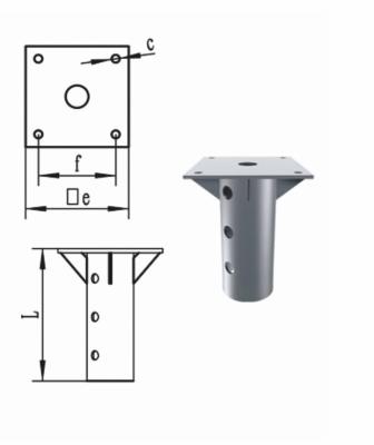 China Hot Dip Galvanized Screw Helical Pile Cap Q235 Q355 Construction Material for sale
