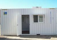 China Steel Structure Q355 Q235 Security Container EPS Glasswool Rockwool PU Insulation for sale