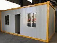 China Steel Structure Q355 Q235 Security Container EPS Glasswool Rockwool PU Insulation for sale
