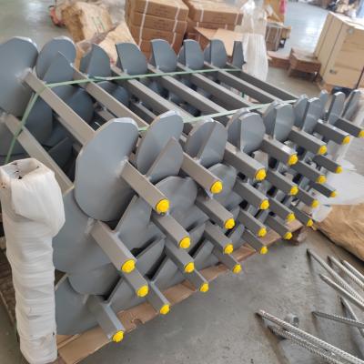 China Foundation Helical Piles Solar Panel Ground Screw Deck Helical Anchor Fence Screw Pile for sale