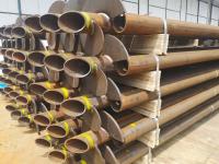 China Foundation Use Steel Structure Helical Piles Round Shaft Screw Anchor for sale