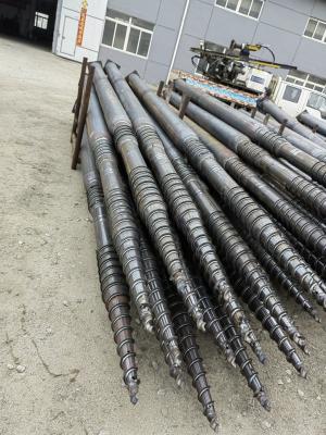 China Hot Dipped Galvanized Earth Screw Ground Helical Screw Pile Commercial for sale