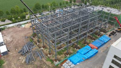 China Weatherproof Modular Steel Structure Barn Building for Equipment Storage and Grain Housing for sale