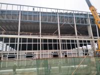 China Large Span Safety High Rise Prefab Storage Steel Structure Frame Apartment Hotel for sale