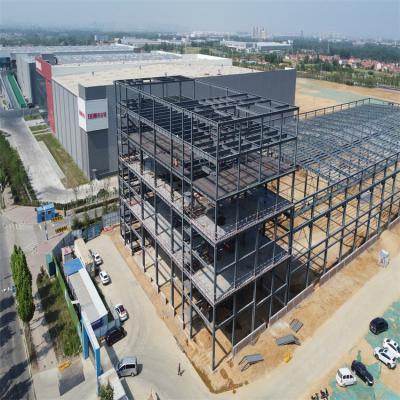 China Multi-Story Steel Building Prefabricated Steel Apartment for sale