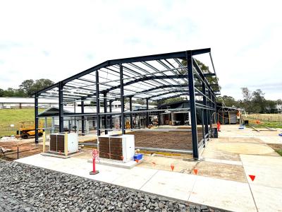 China Prefabricated Steel Warehouse Prices Sheds Storage Outdoor Industrial Steel Warehouse Construction Material for sale
