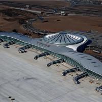 China Modern Design Airport Terminal Hall Prefabricated Steel Structure Space Frame Trusses Roof for sale