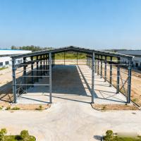 China Easy Build Prefab Steel Structure Warehouse Construction Material for Commercial and Agriculture Buildings for sale