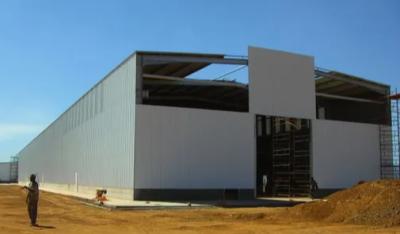 China Structural Steel Prefabricated Building Construction with Structural H Beams for sale