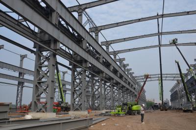 China Industrial Steel Structure Car Parking Steel Structure Prefab Structure Prefabricated for Hotel Building for sale
