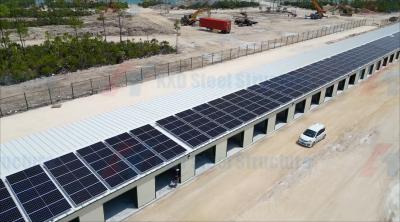 China Customizable Prefabricated Steel Structure Industrial Aircraft Hangars for Safe Storage for sale