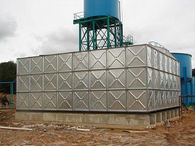 China C/Z-12 m Modern Design High Galvanized Steel Structure Water Tank Tower for sale