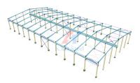 China Prefabricated Steel Warehouse & Workshop for Mold Factories for sale