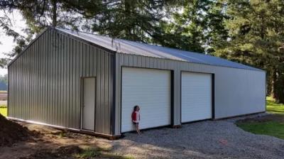 China Prefabricated Steel Structure Storage Shed Building for sale