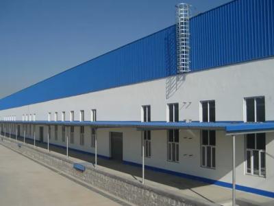 China Steel Structure Light Prefab Warehouse Construction Metal Frame Building for sale