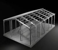 China Prefabricated Metal Frame Structure Building Multi-Story Steel Apartment Buildings for sale