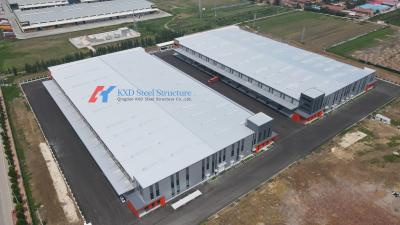 China Metal Structure Warehouse Steel Frame Mobile Workshop Building for Sale for sale