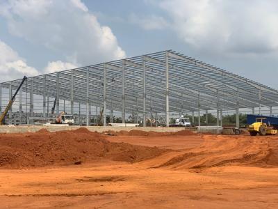 China Fast Build Steel Structure Warehouse Peb Industrial Metal Building for sale
