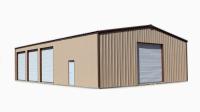 China Galvanized Steel Pre-Engineered Building with Customized Design and 30 Year Warranty for sale