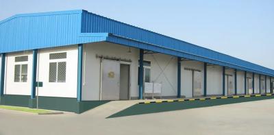 China Prefabricated Steel Structure Building with 50+ Years Service Life, Galvanized Components, and Fire Proof Design for Exhibition Halls for sale